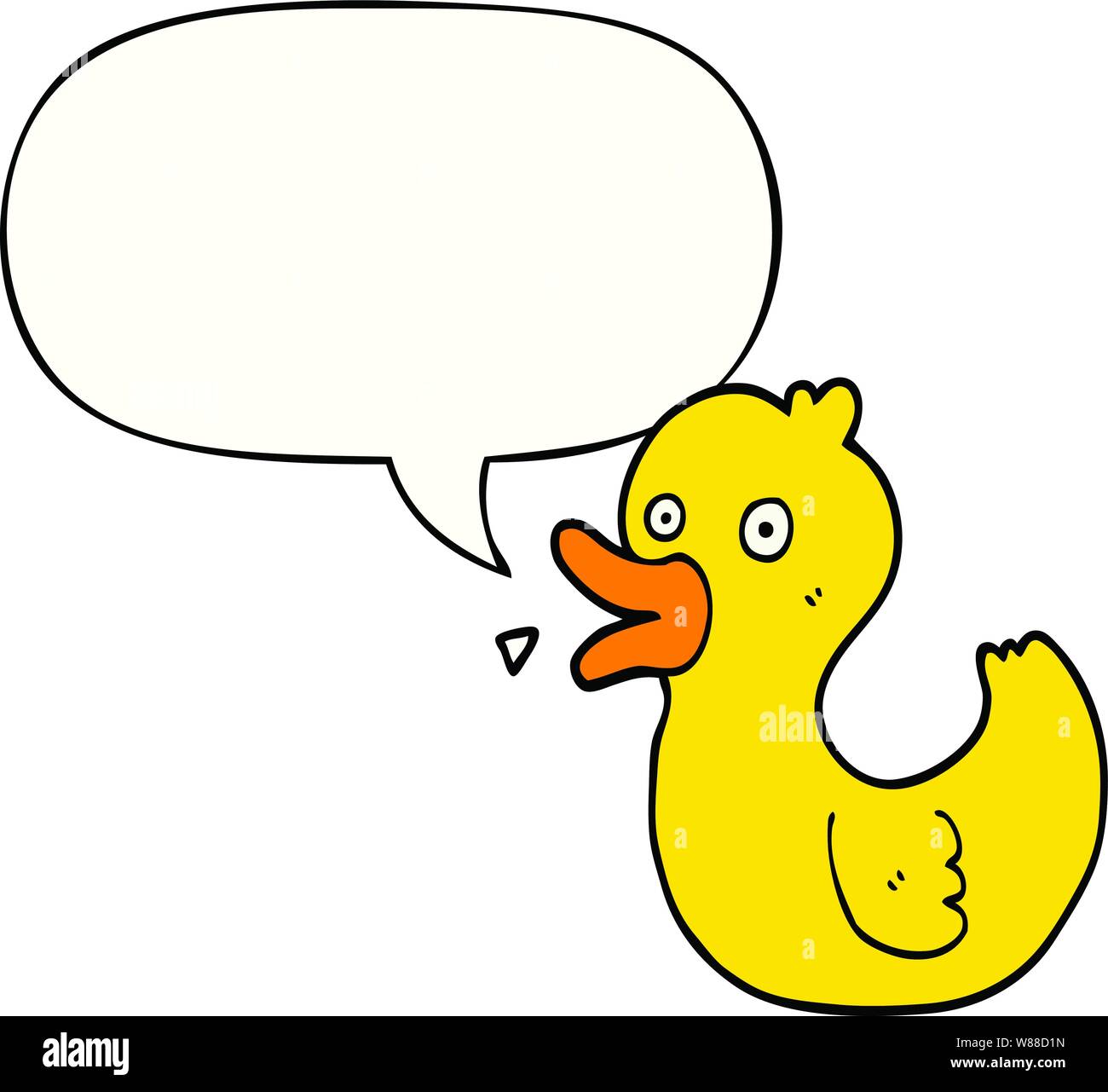 Duck quacking Stock Vector Images - Alamy