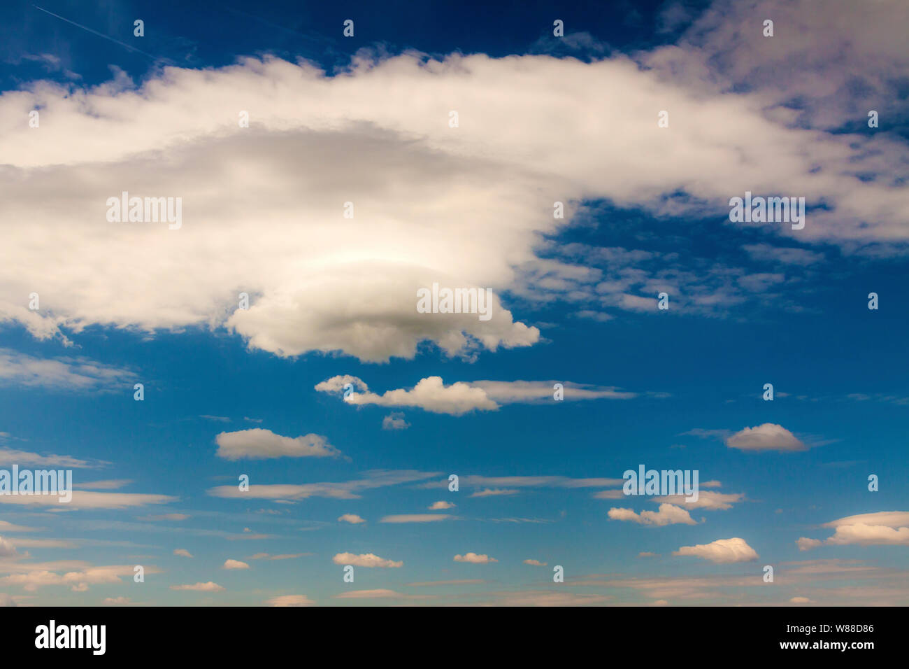 Spring rain clouds Stock Photo - Alamy