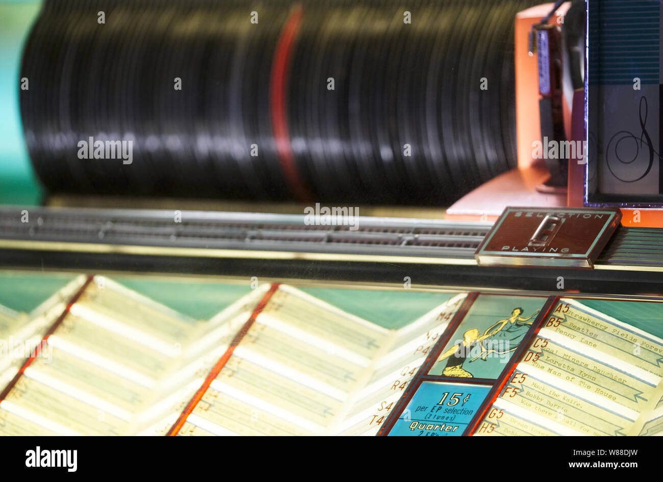 Jukebox Vintage Retro Seeburg Music Record Player Collection Exhibition ...