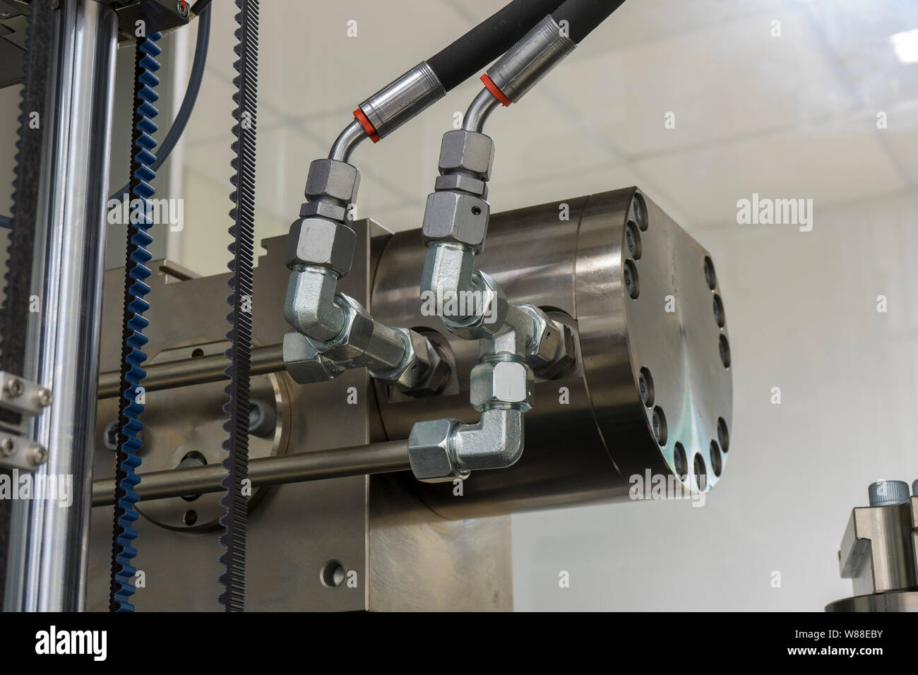 High pressure rubber tubes Stock Photo - Alamy