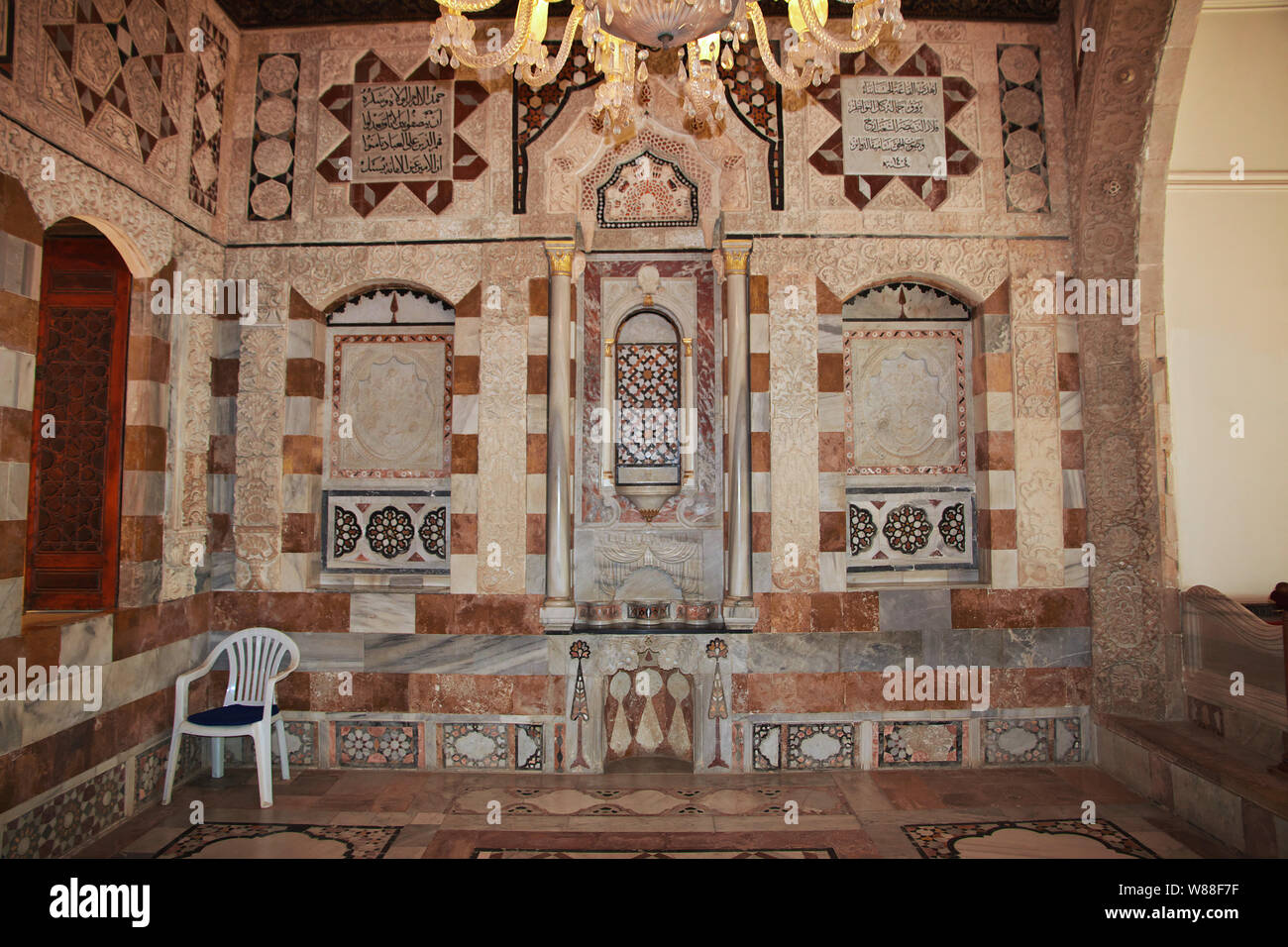 Beit ed-Dine, Lebanon - 06 Jan 2018. Beit ed-Dine palace in mountains ...