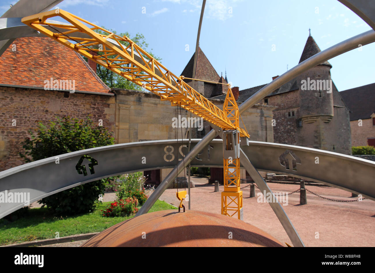 Potain tower crane hi-res stock photography and images - Alamy