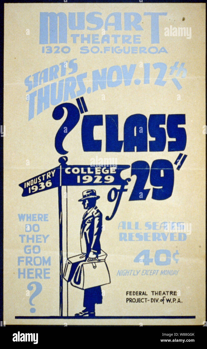 Class of 29 Stock Photo - Alamy