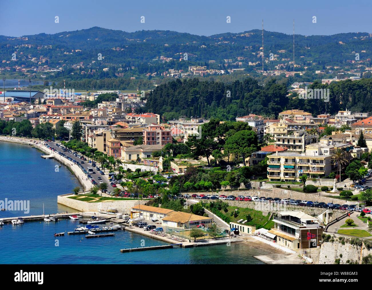 Harbour corfu hi-res stock photography and images - Alamy