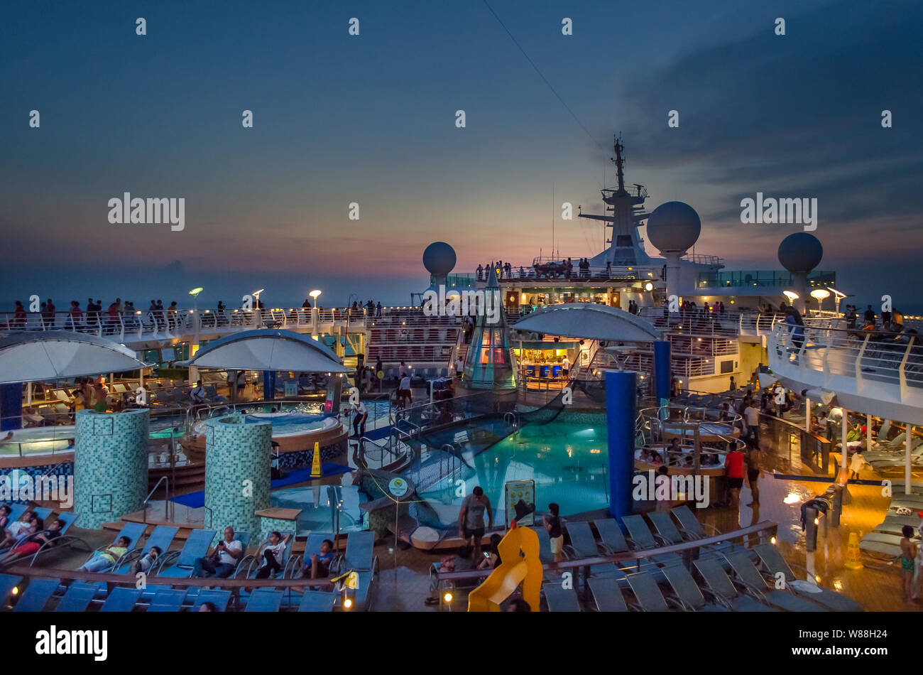 Caribbean Cruise Sunset