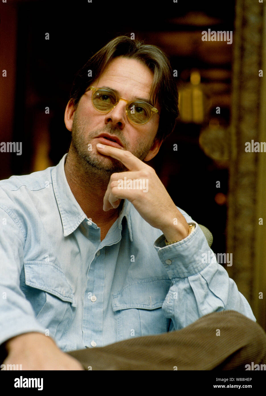 Film Actor Trevor Eve Stock Photo Alamy