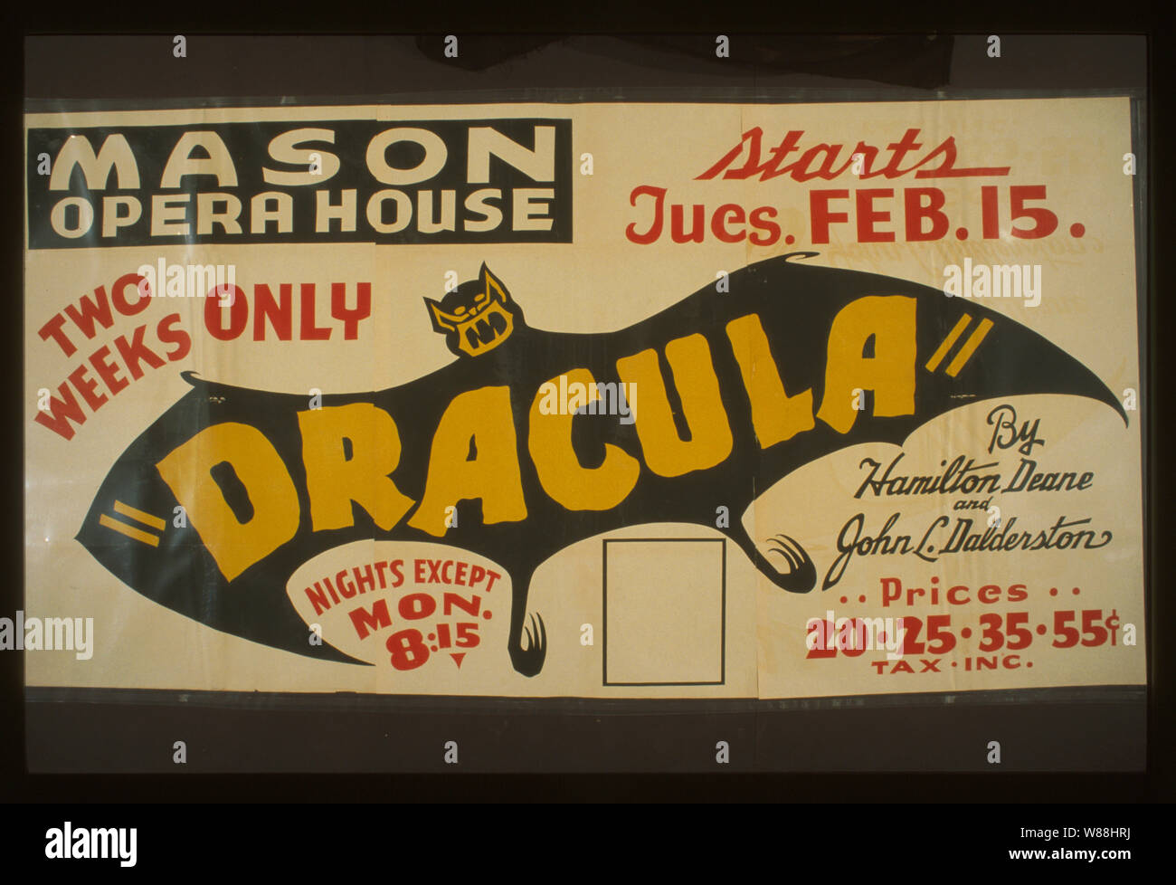 Dracula by Hamilton Deane and John L. Dalderston i.e. Balderston Stock ...