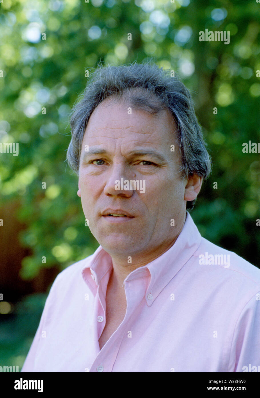 Journalist and newsreader Peter Sissons Stock Photo - Alamy