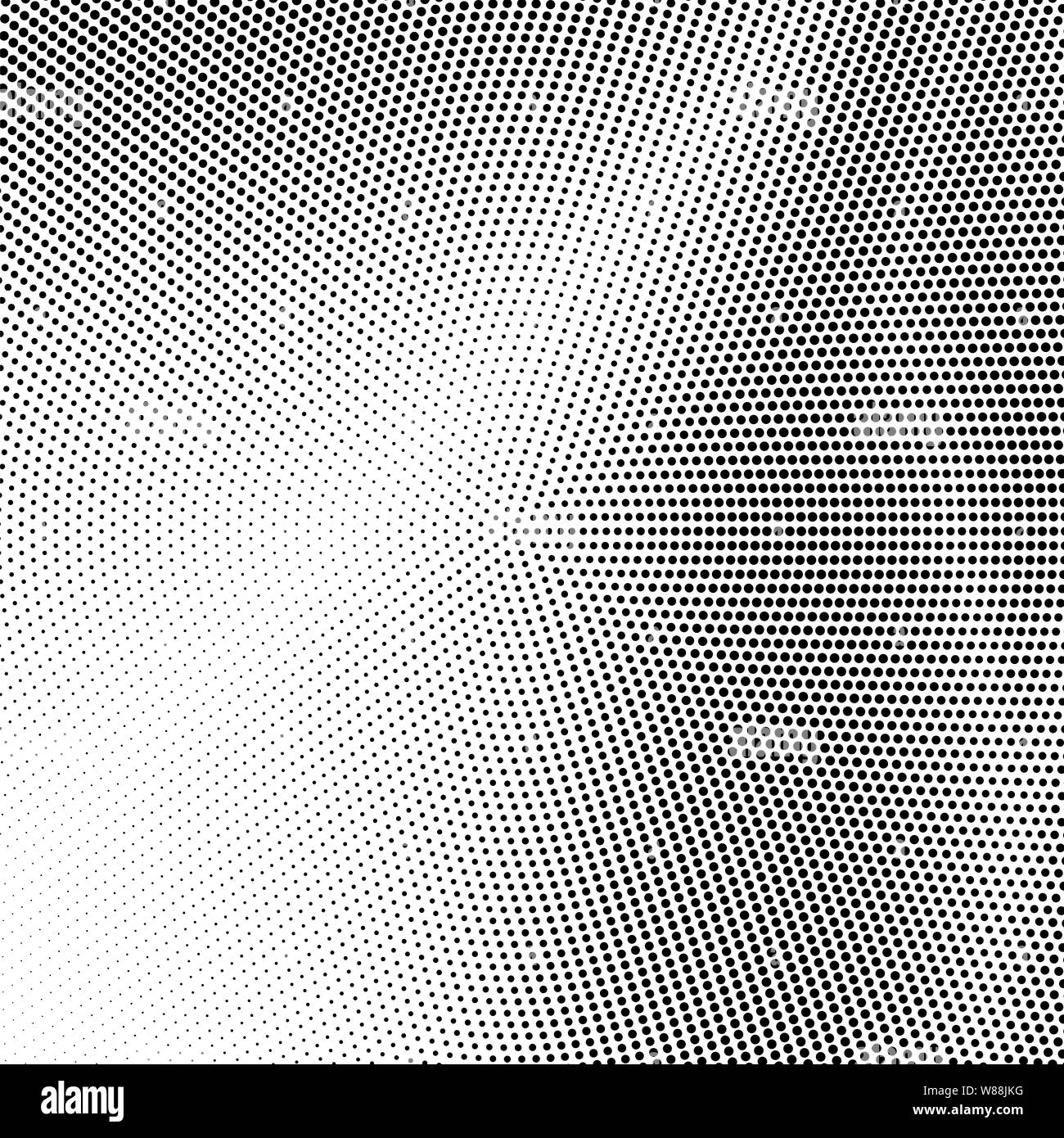 Halftone Pattern. Set of Dots. Dotted Texture on White Background ...