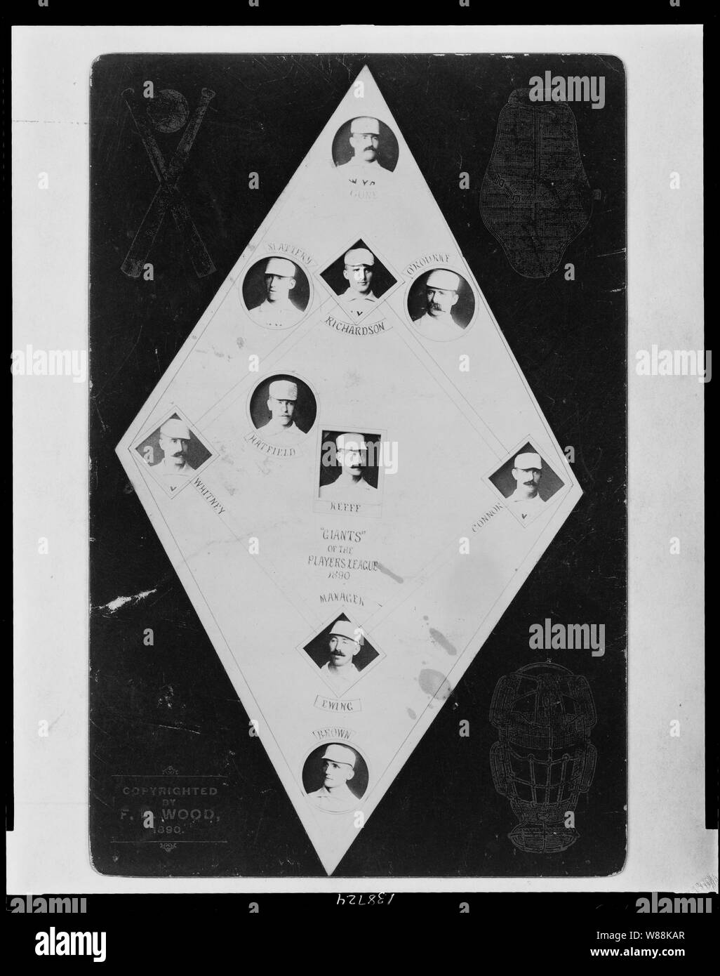 Giants baseball players Black and White Stock Photos & Images - Alamy