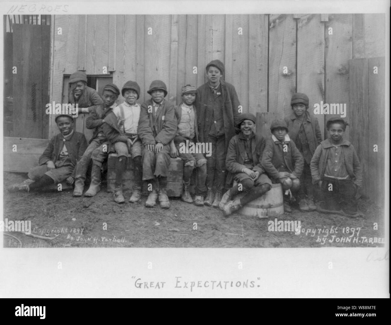 Great expectations Black and White Stock Photos & Images - Alamy