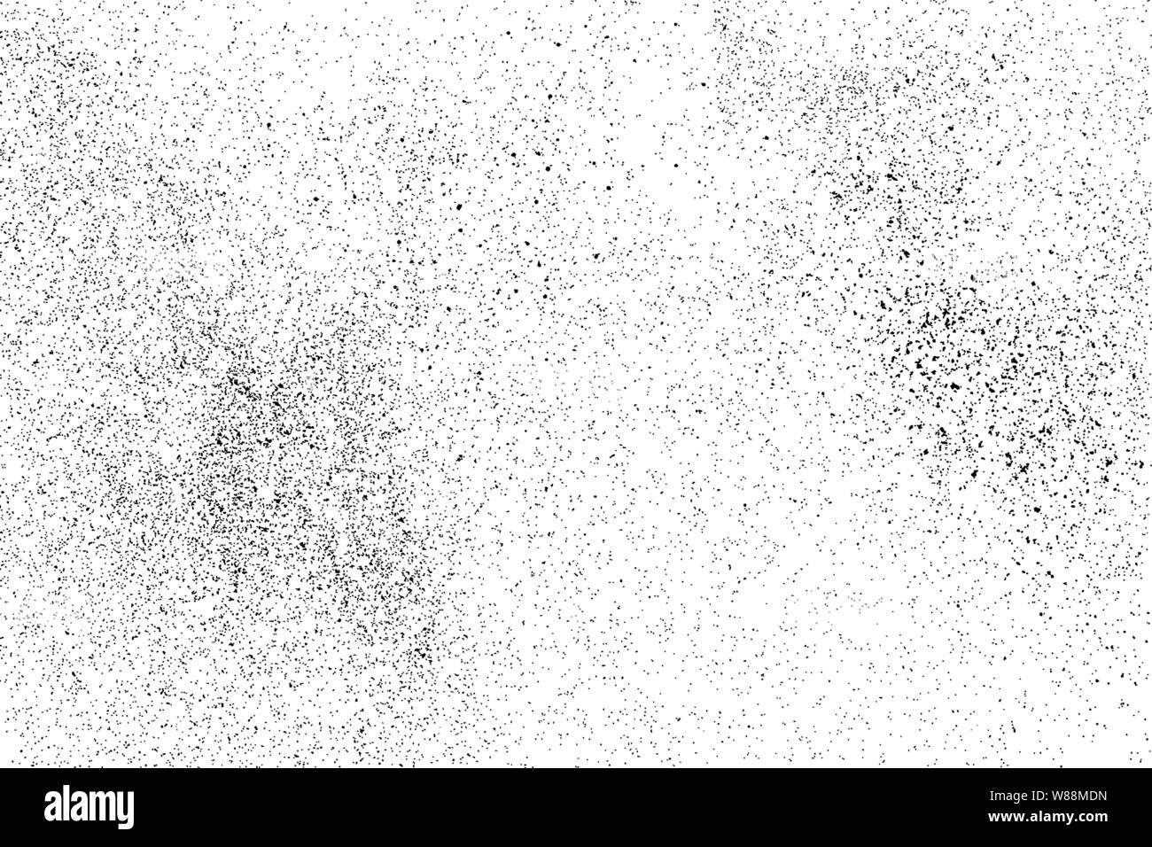 Black grainy texture isolated on white background. Grunge design ...