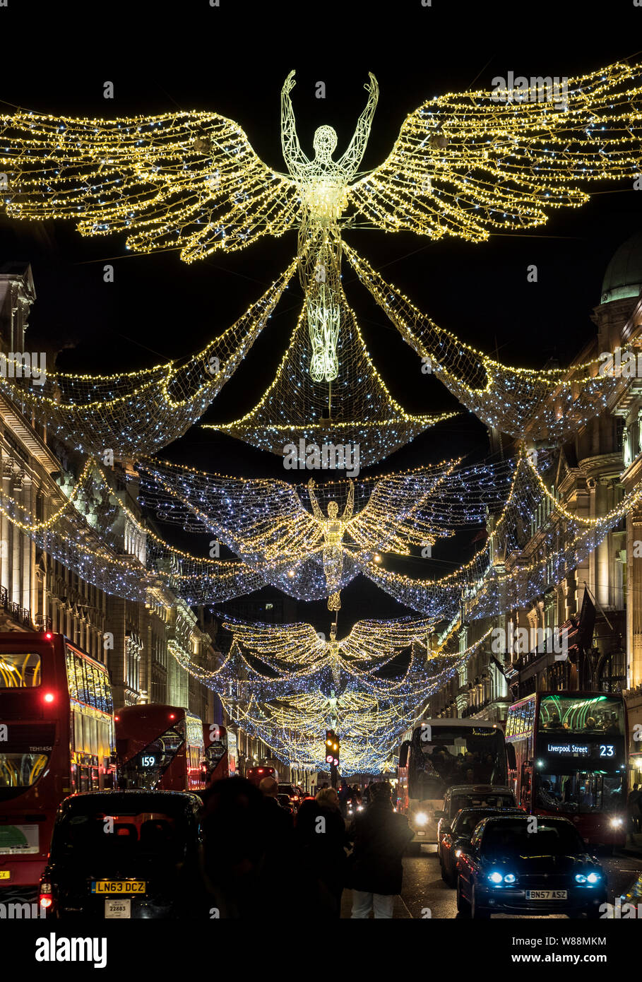 Regent Street Angels High Resolution Stock Photography and Images - Alamy