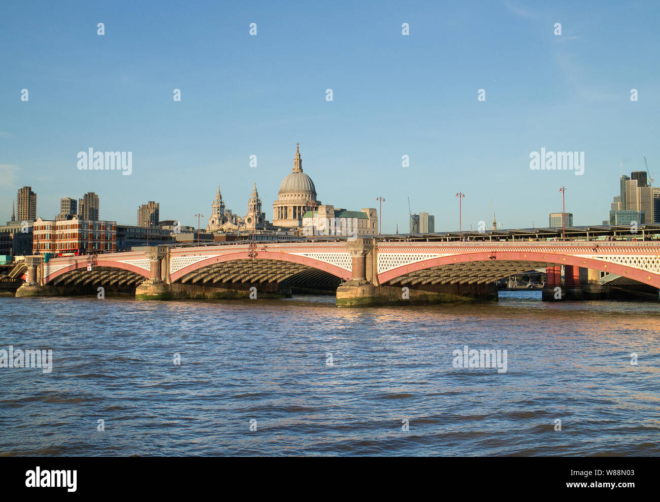 Blackfriars Bridge, London Stock Photo - Alamy