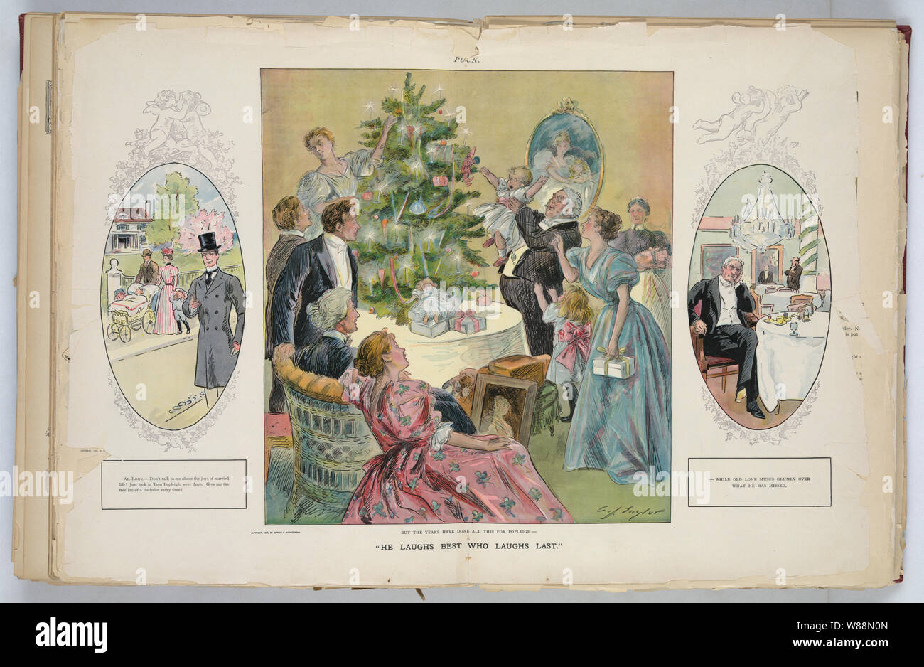 He laughs best who laughs last / C.J. Taylor Stock Photo - Alamy