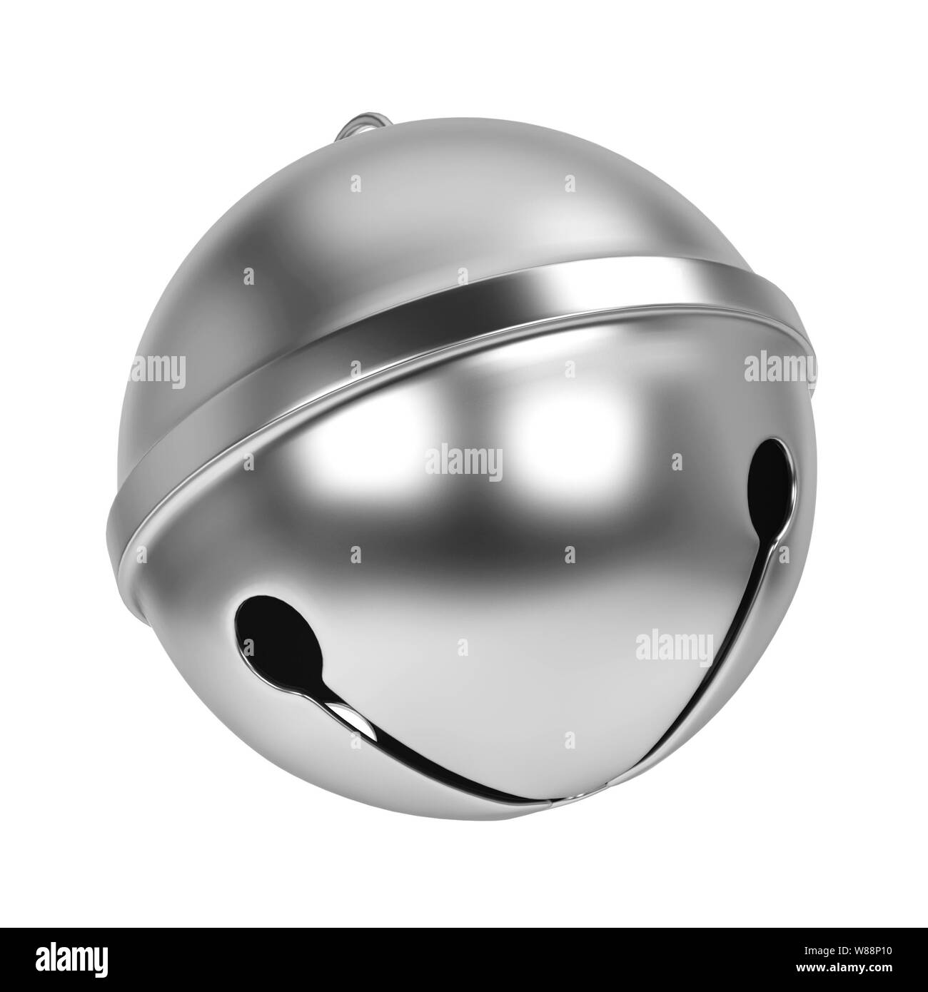 Jingle bell. 3d illustration isolated on white background Stock Photo ...