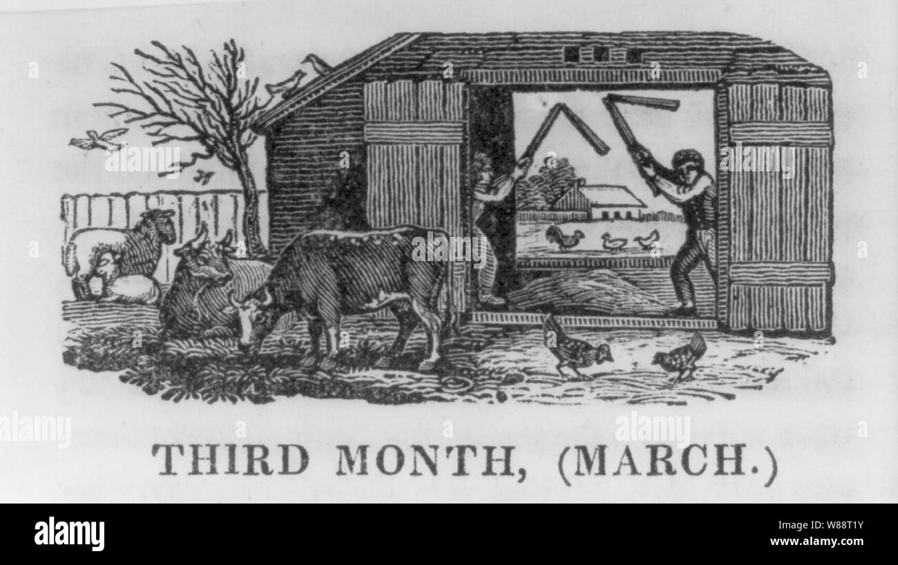 March month Black and White Stock Photos & Images - Alamy