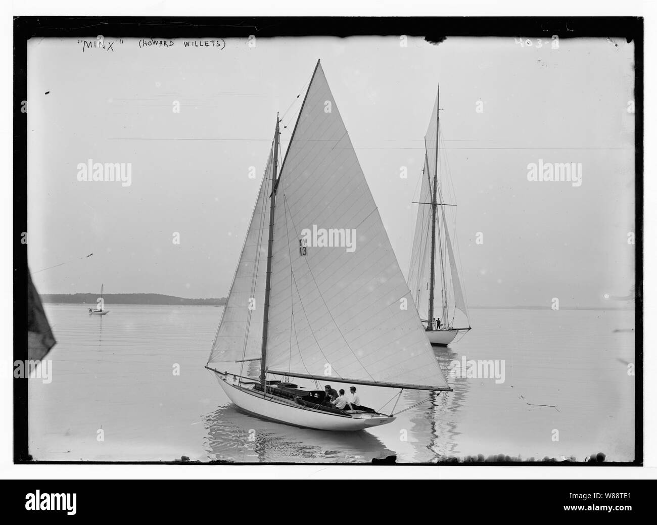 Sailboat sailing Cut Out Stock Images & Pictures - Alamy