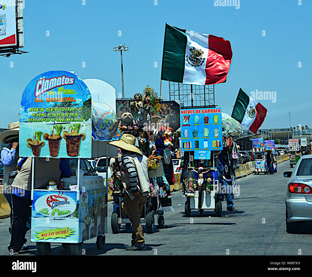 Curious border crossing hi-res stock photography and images - Alamy