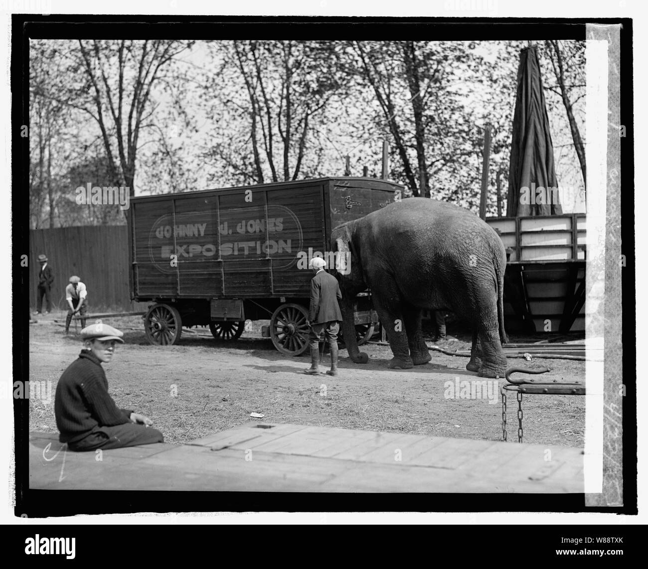 Johnny j jones circus hi-res stock photography and images - Alamy