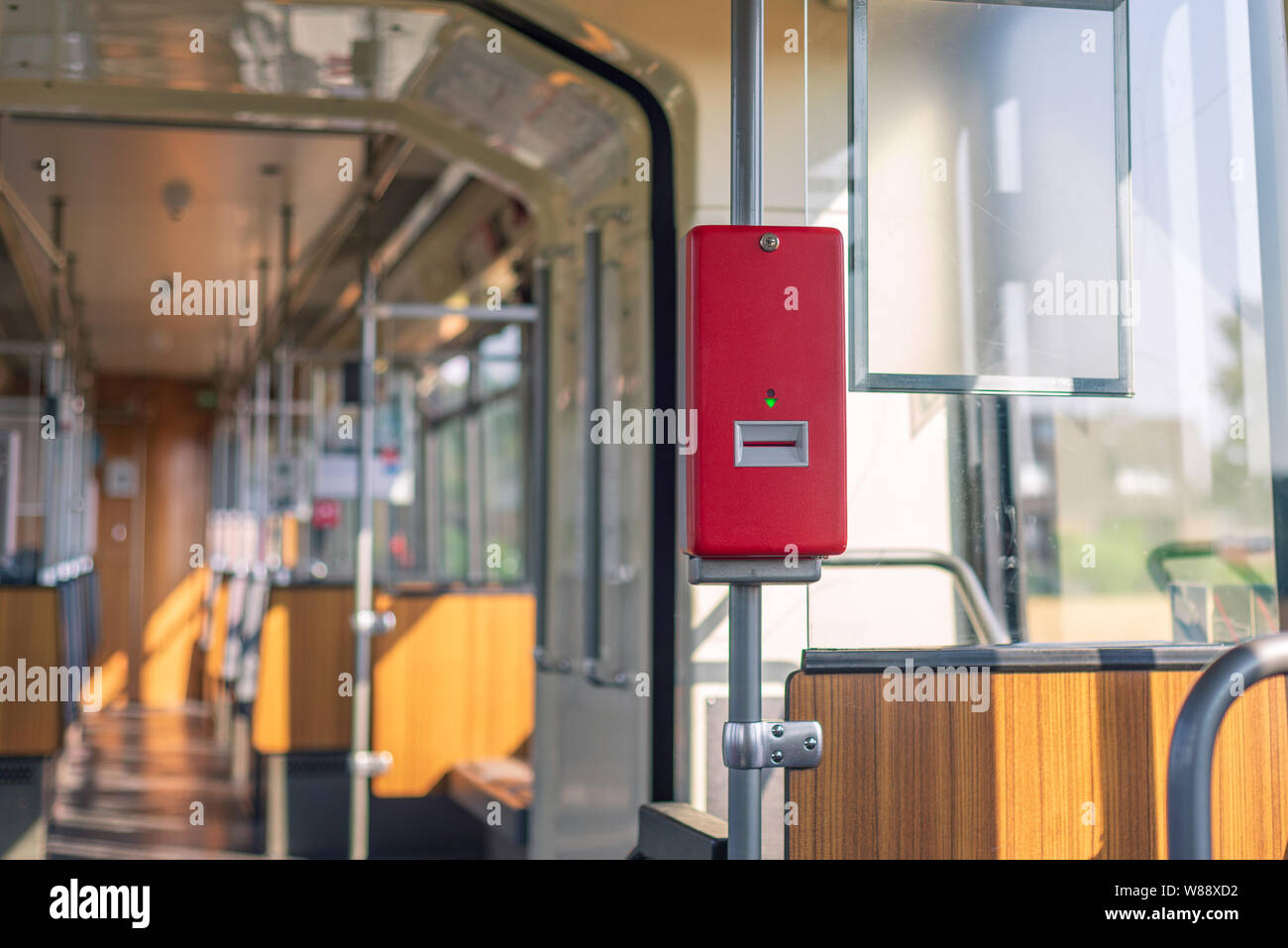 Tram ticket vending machine hi-res stock photography and images - Alamy