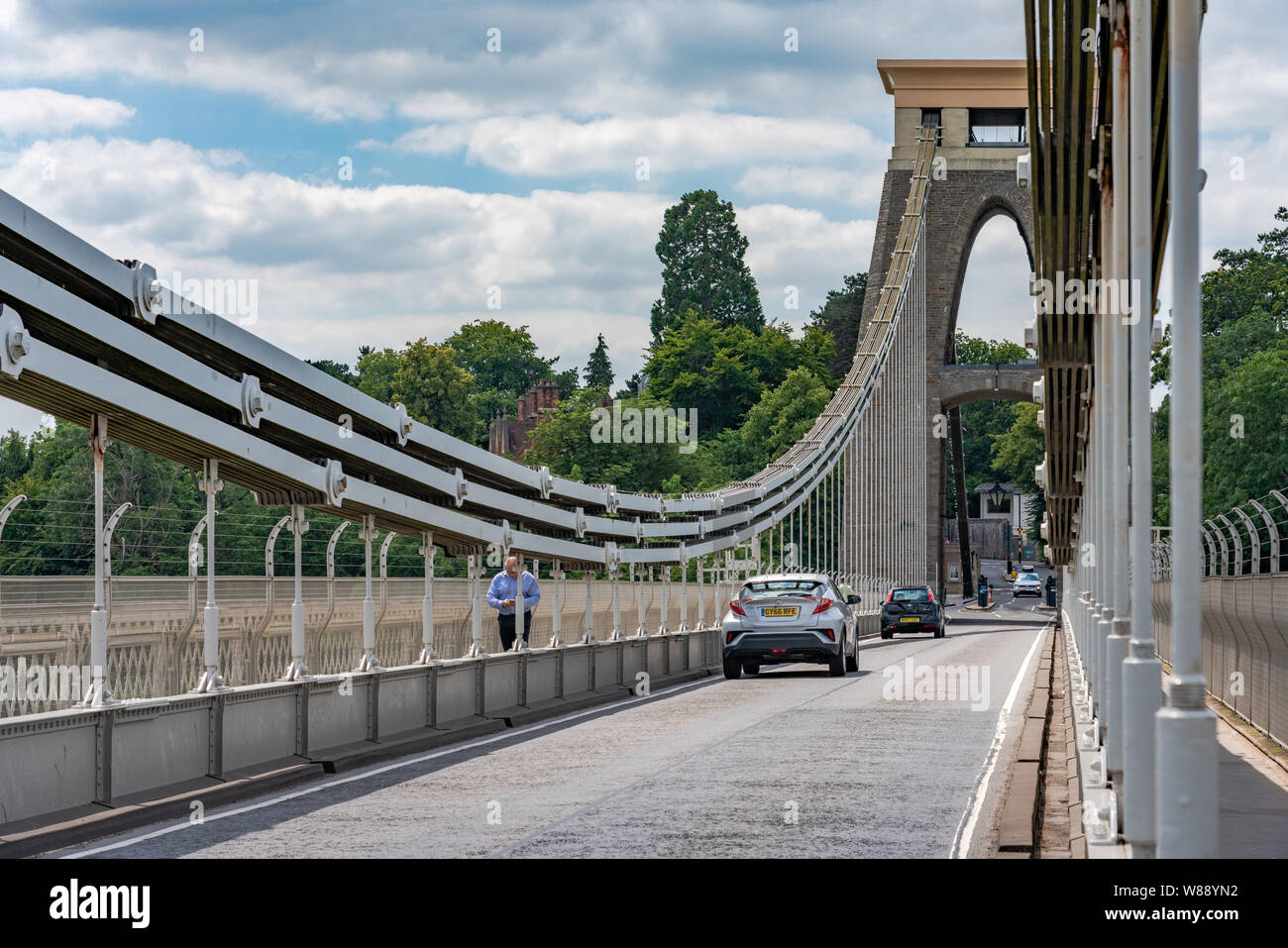 Clifton Suspension Bridge in Bristol Stock Photo - Alamy