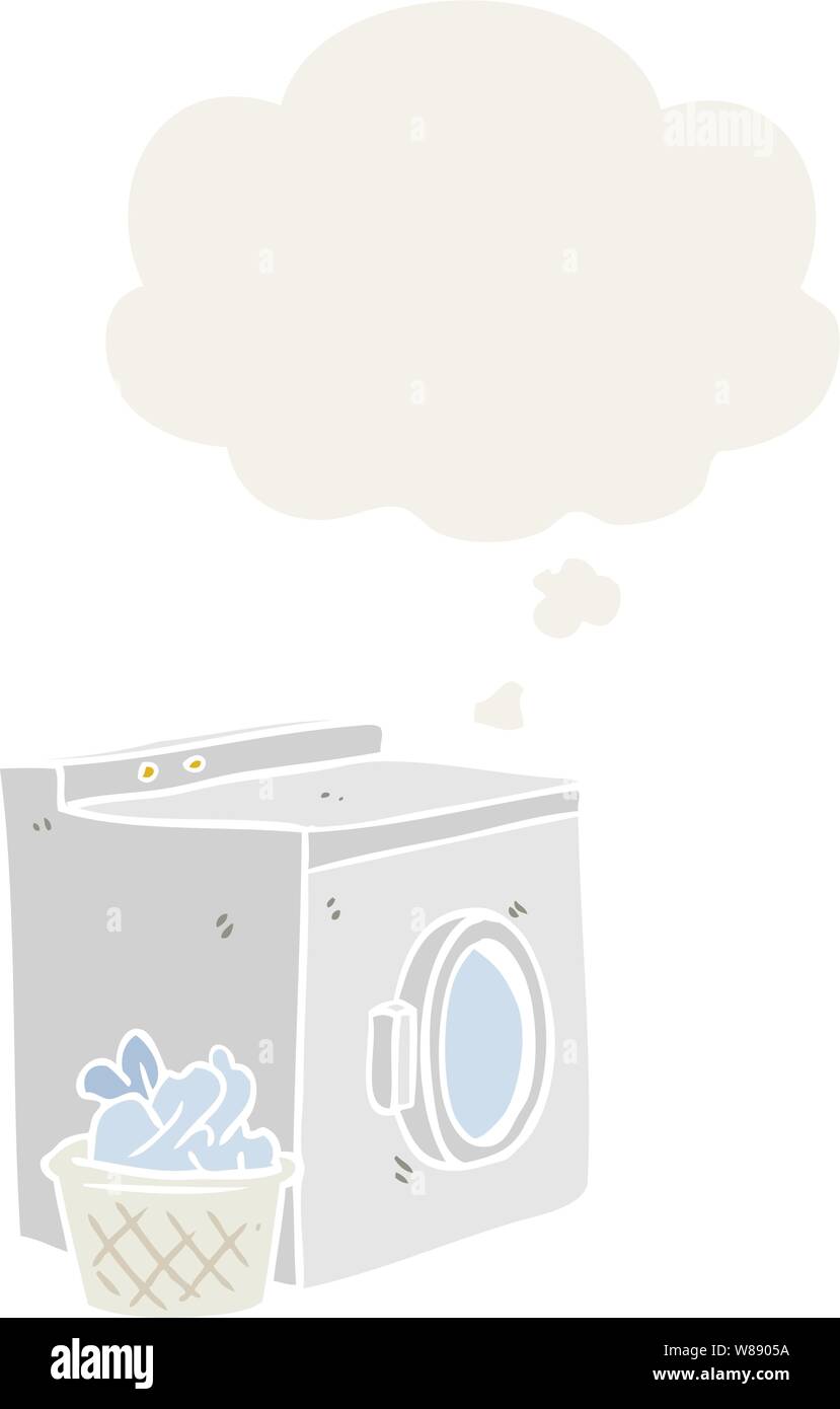 Washing machine cartoon doodle hi-res stock photography and images - Alamy