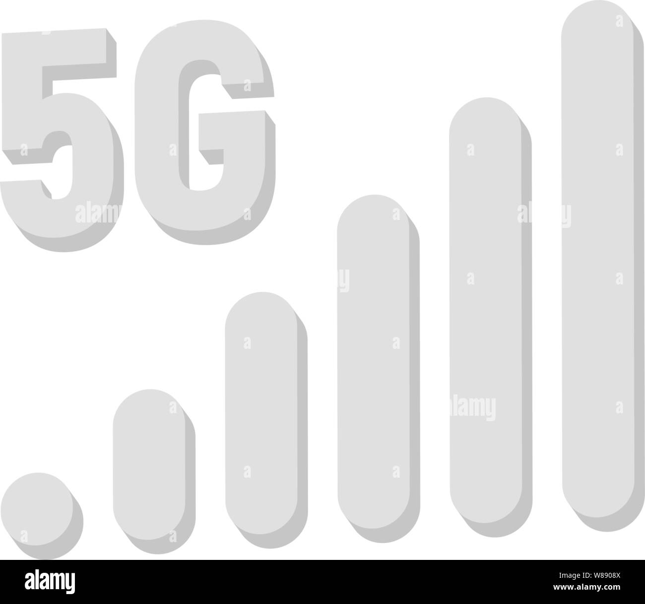 5g flat isometric vector concept Stock Vector Image & Art - Alamy