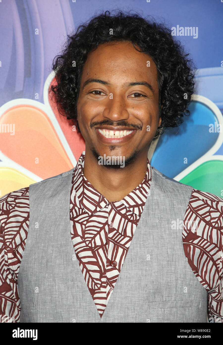 Beverly Hills, Ca. 8th Aug, 2019. Samba Schutte at the 2019 NBC Summer ...