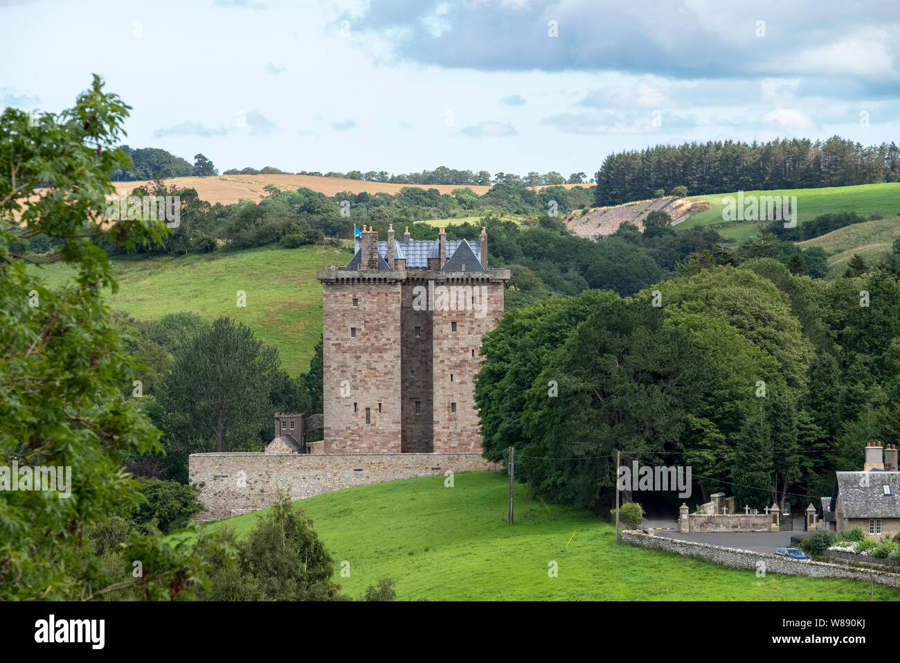 Borthwick castle hi-res stock photography and images - Alamy