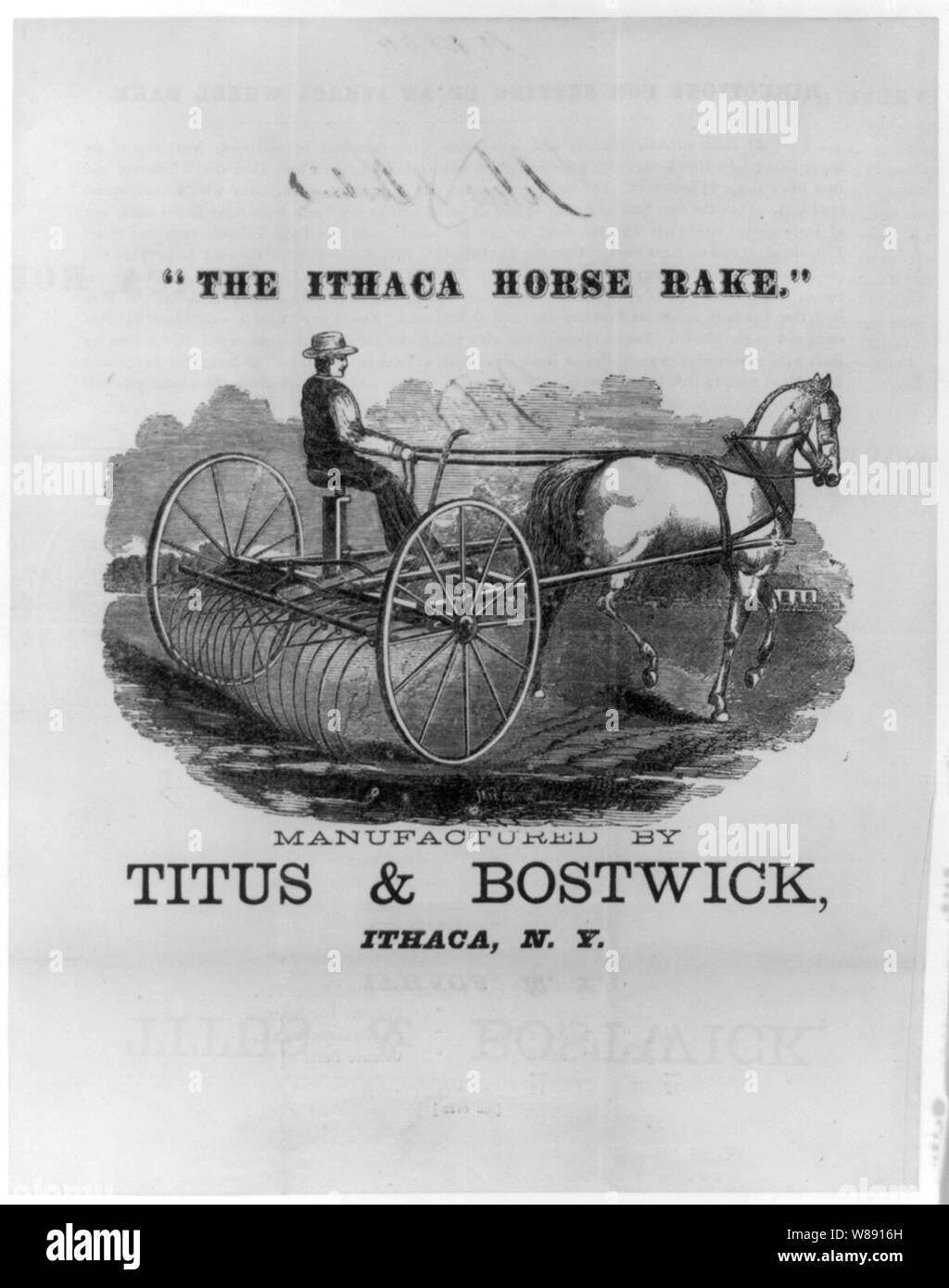 Horse rake hi-res stock photography and images - Alamy