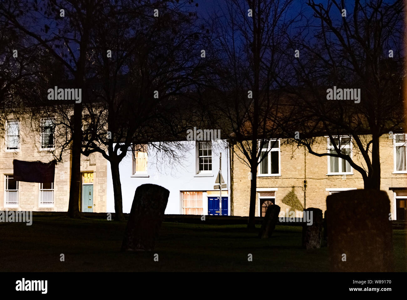 Churchyard At Night High Resolution Stock Photography and Images - Alamy
