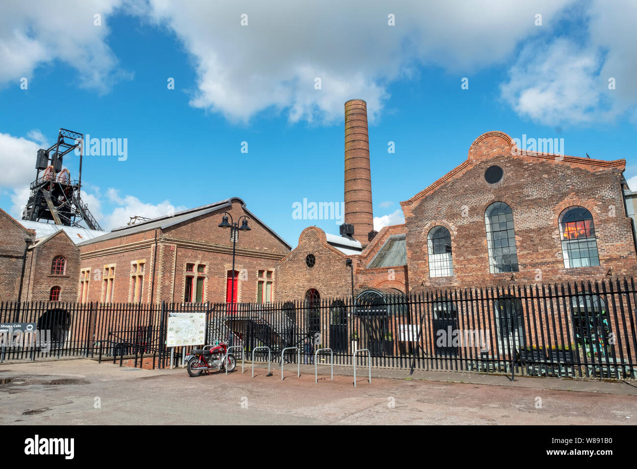 The National Mining Museum Scotland at the Lady Victoria Colliery ...