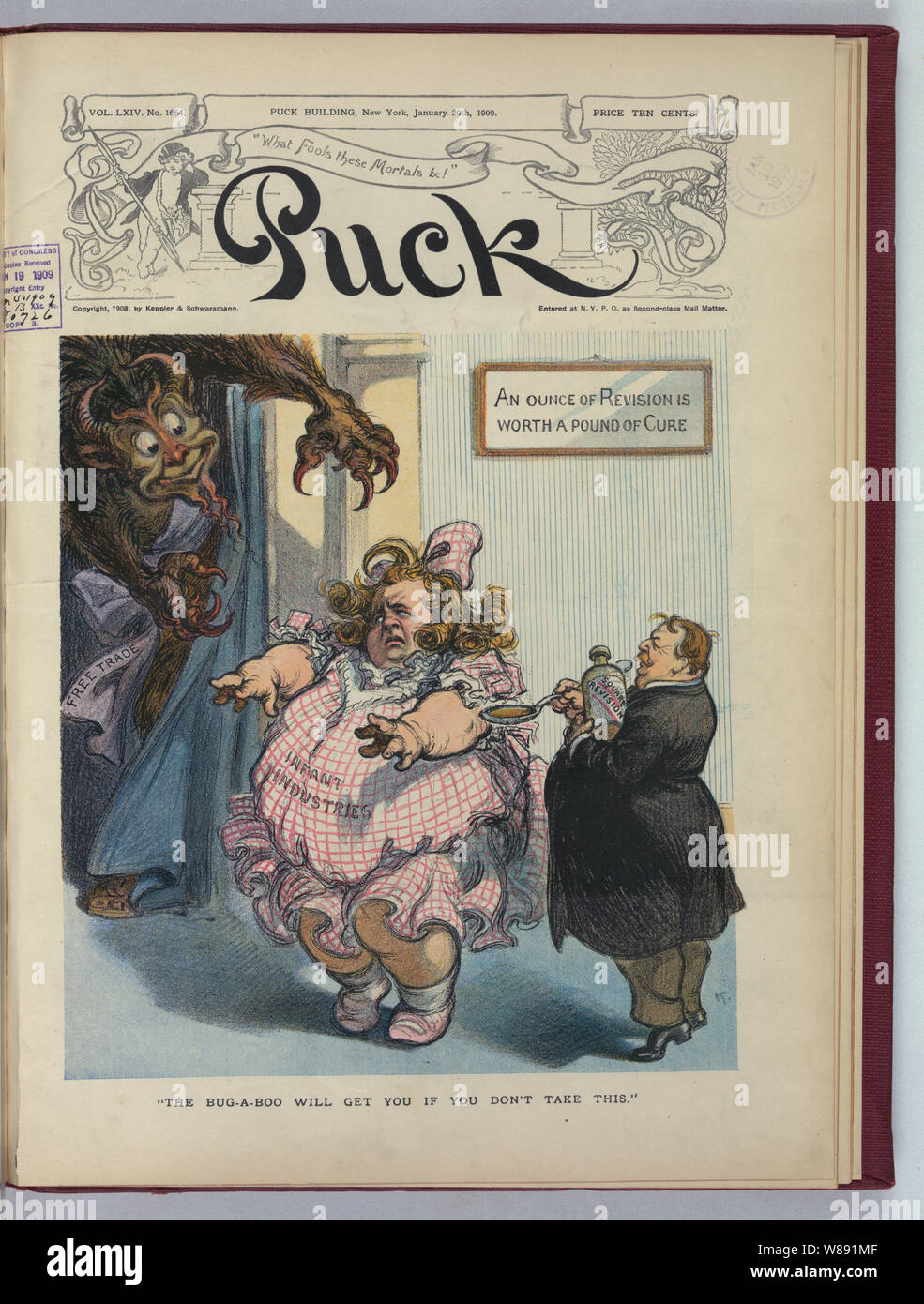 The bug-a-boo will get you if you don't take this / K Stock Photo - Alamy