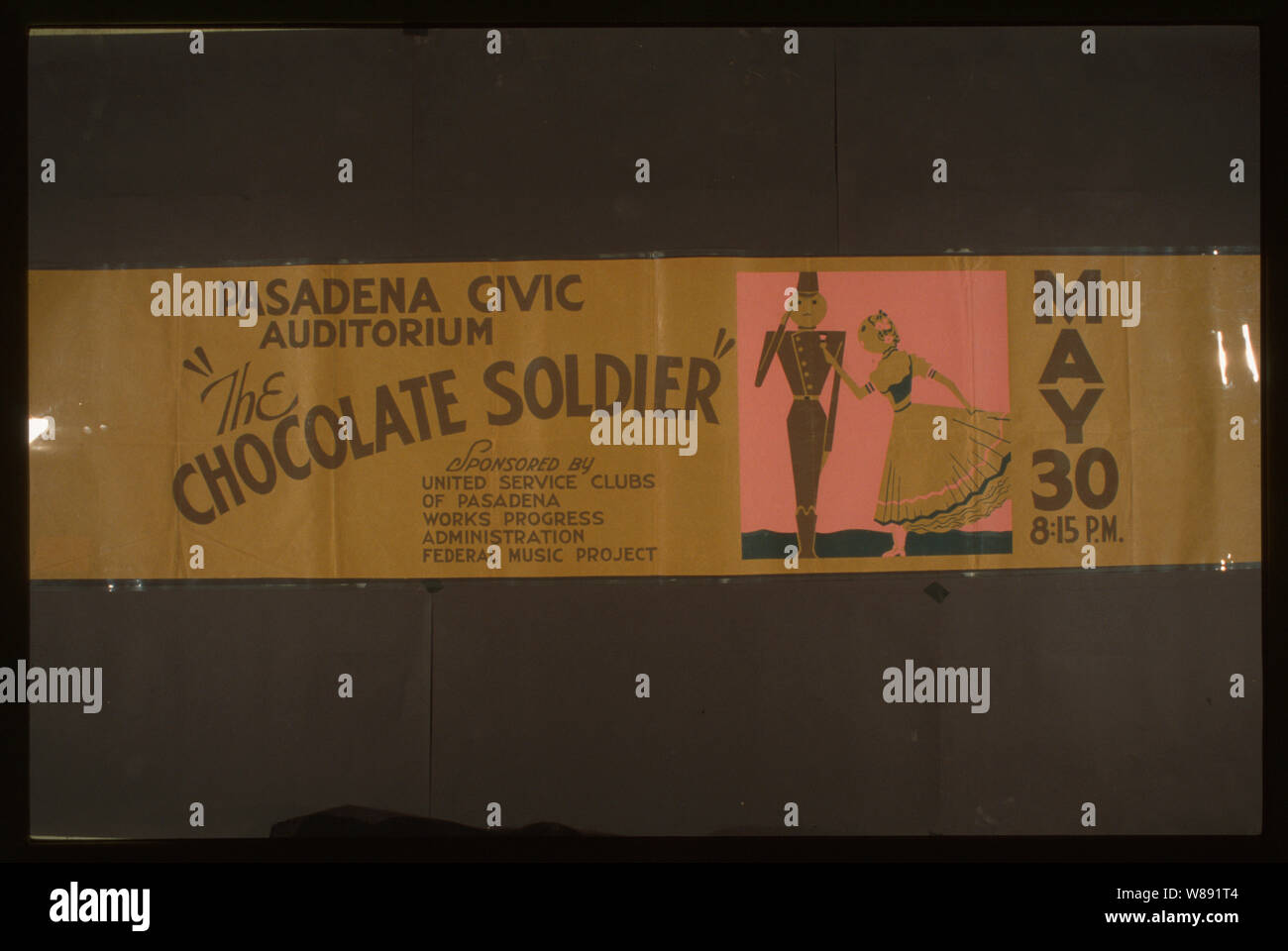 The chocolate soldier Stock Photo - Alamy