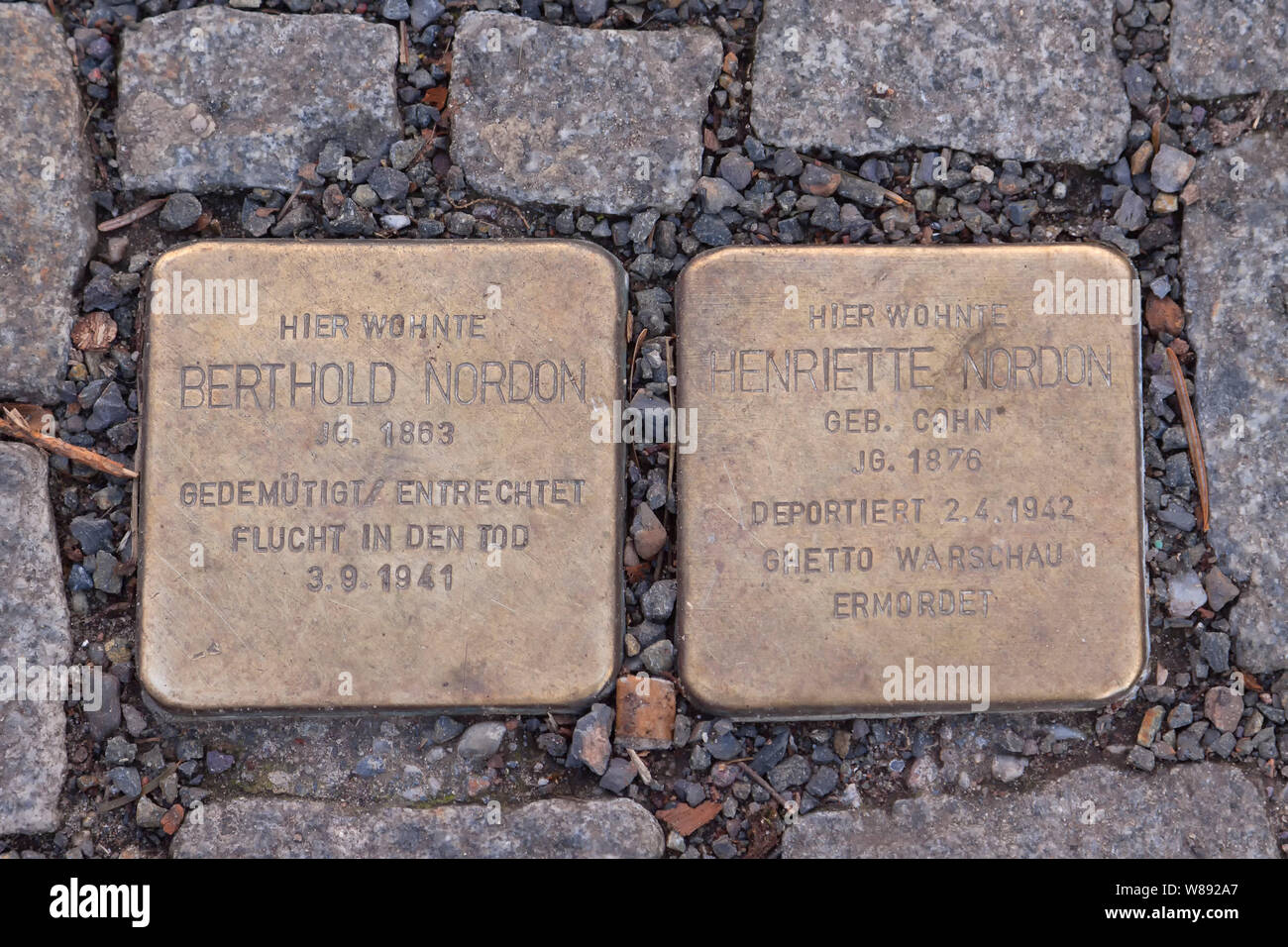 Stumbling stones hi-res stock photography and images - Alamy