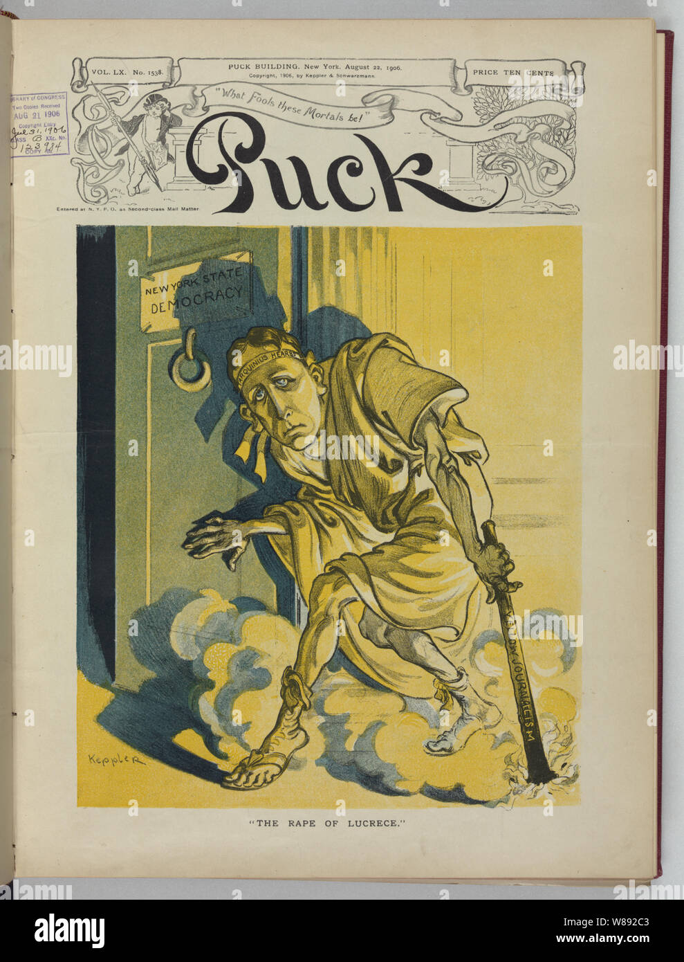 The rape of Lucrece / Keppler Stock Photo - Alamy