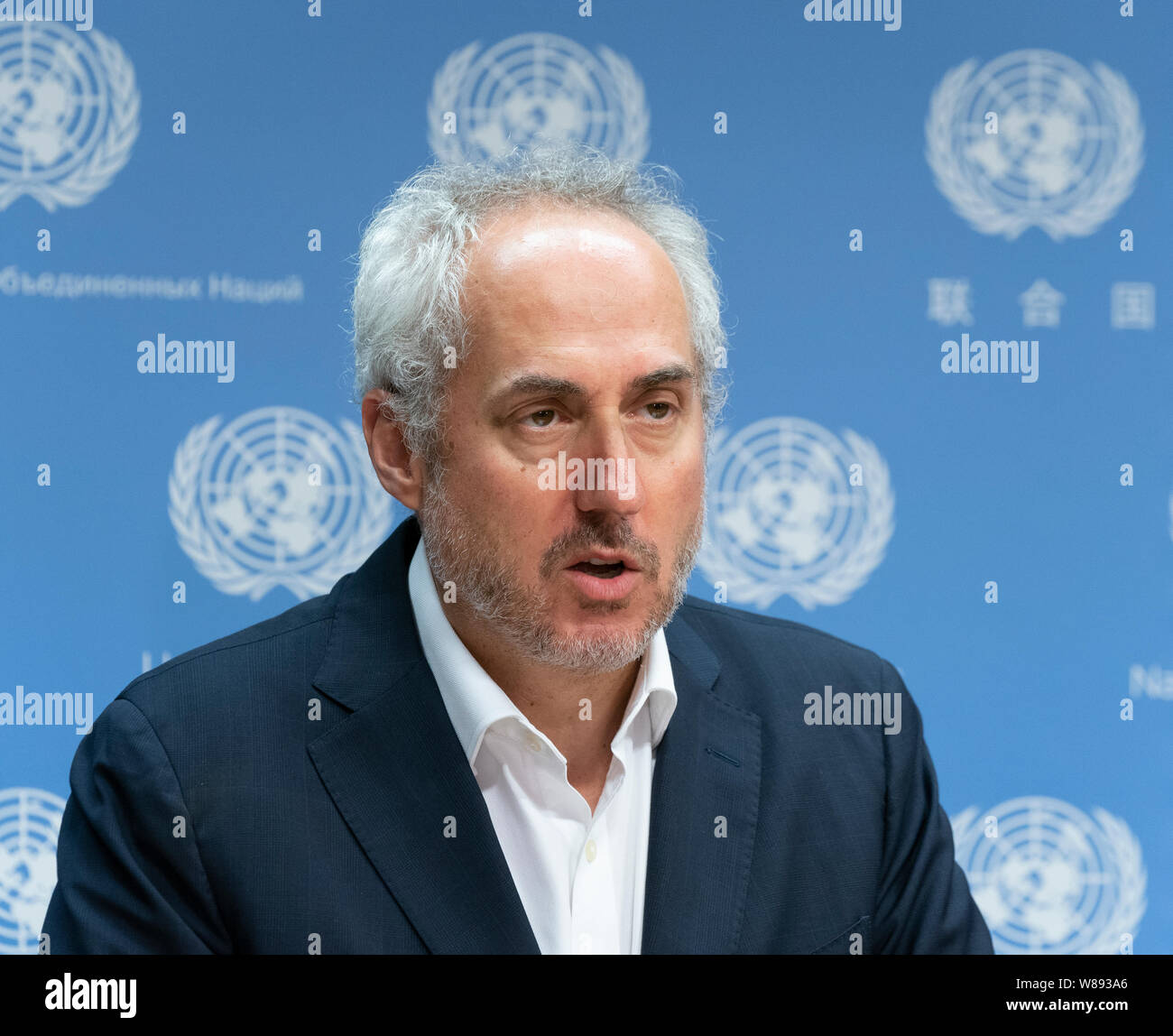 Stephane dujarric hi-res stock photography and images - Alamy