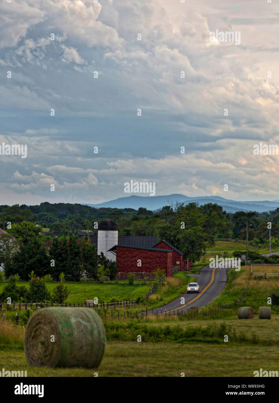 UNITED STATES - June 17, 2019: South Western view down route 179 ...