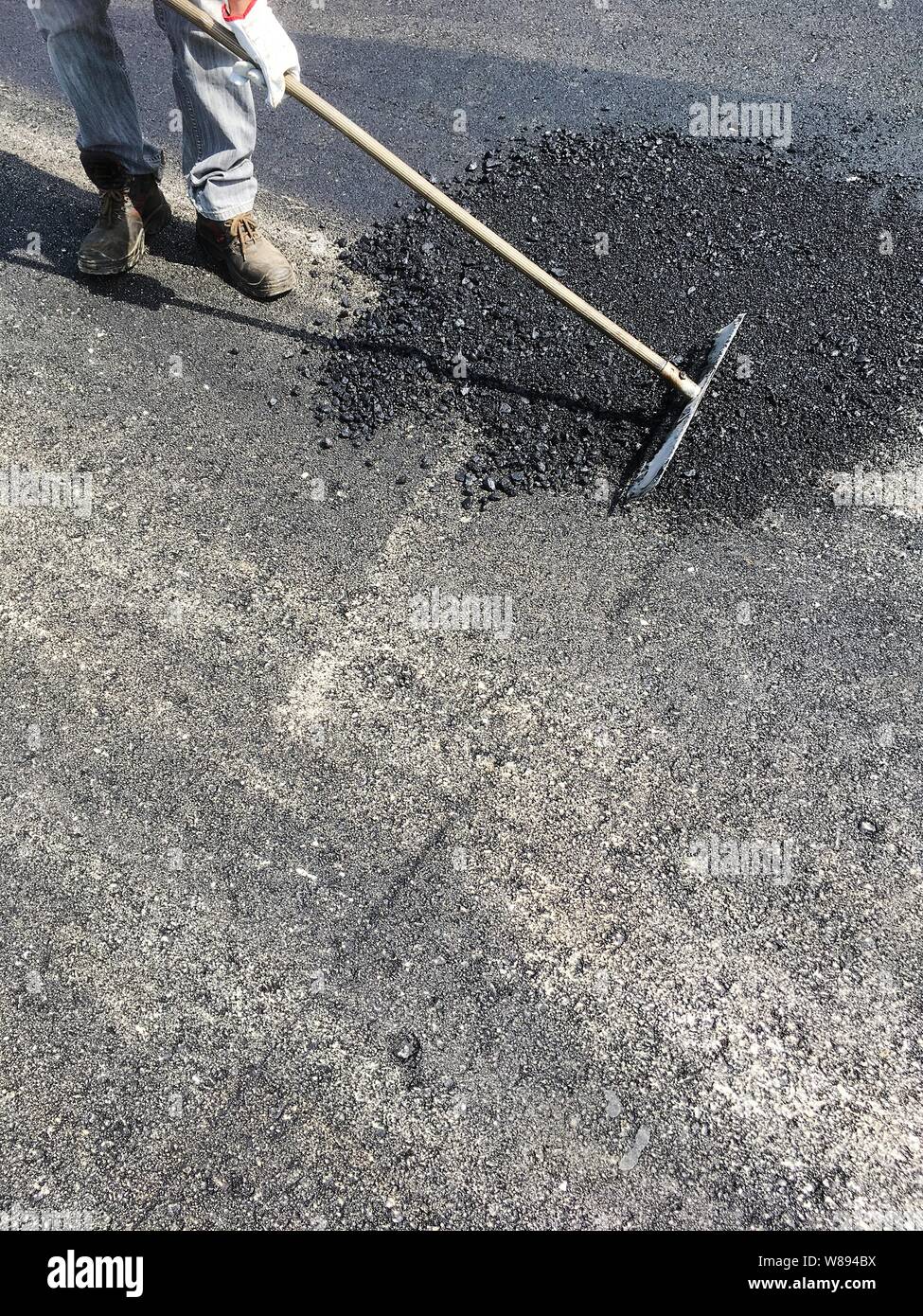 Highway maintenance road worker hi-res stock photography and images - Alamy