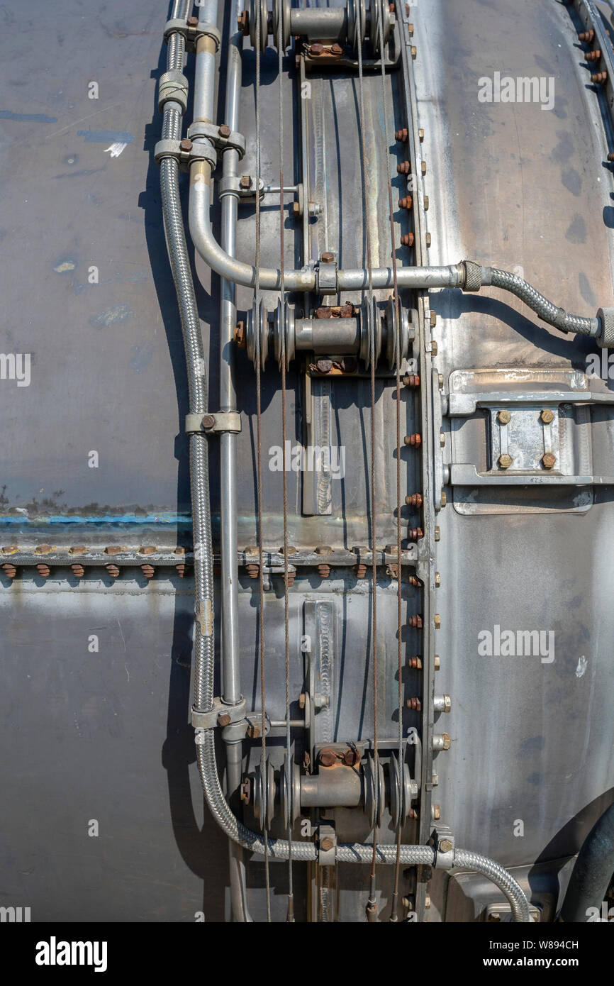 Old russian jet engine Stock Photo - Alamy