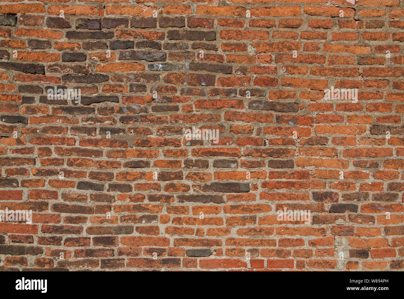 Real vintage Bumpy, rough and old brick texture with imperfect ...