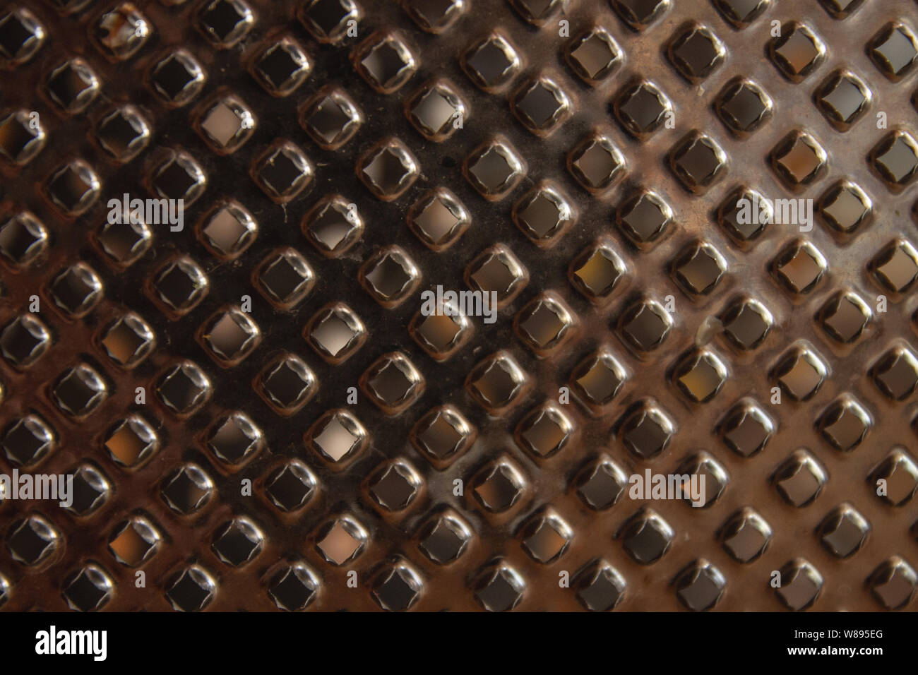 Grater texture metal hi-res stock photography and images - Alamy