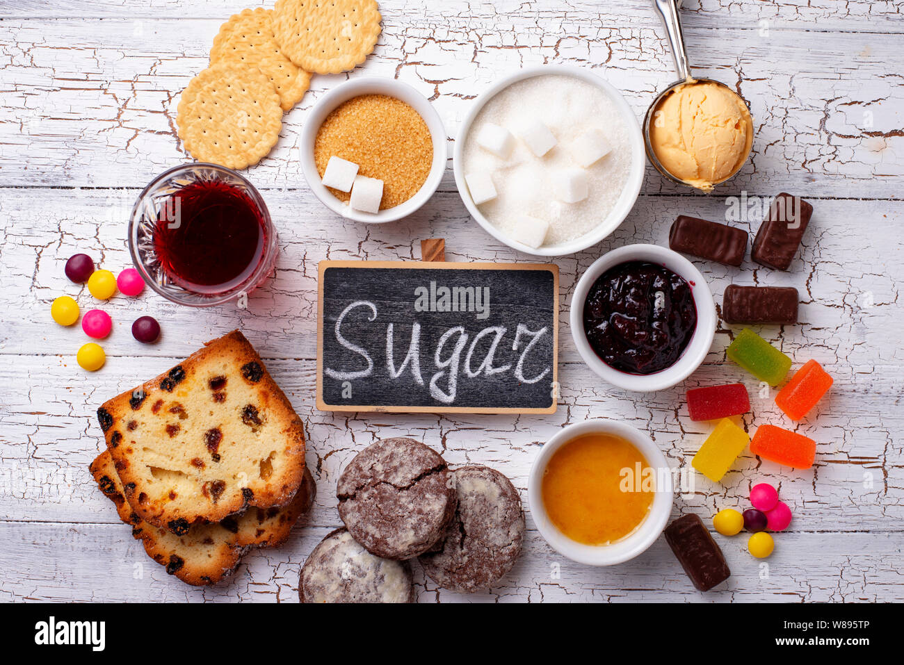 High Sugar Foods