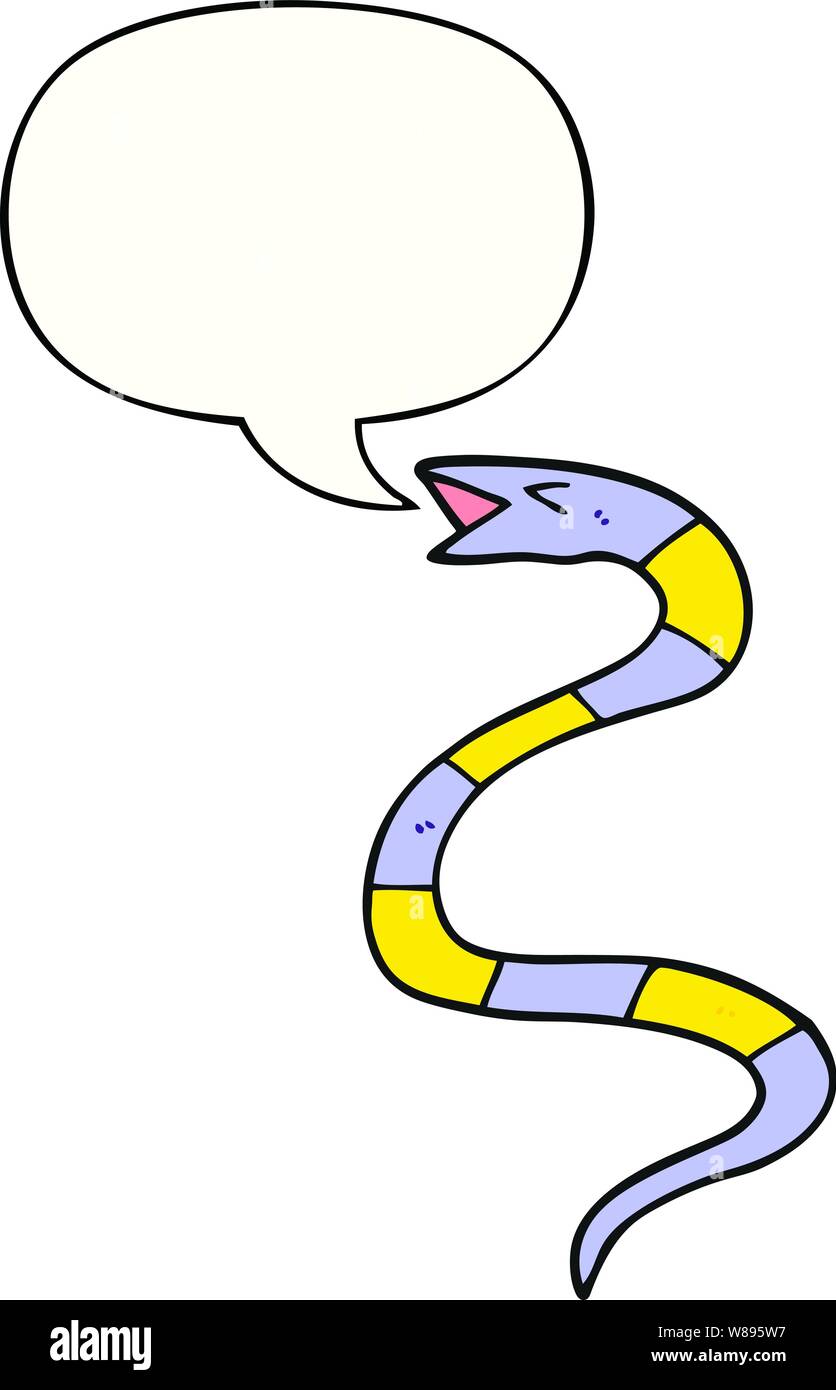 Serpent speaking Stock Vector Images - Alamy