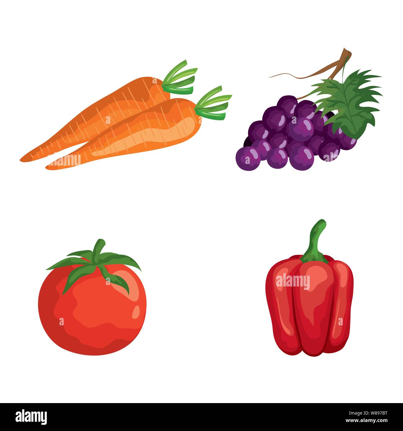 We cultivate fruit fruits you eat Stock Vector Images - Alamy