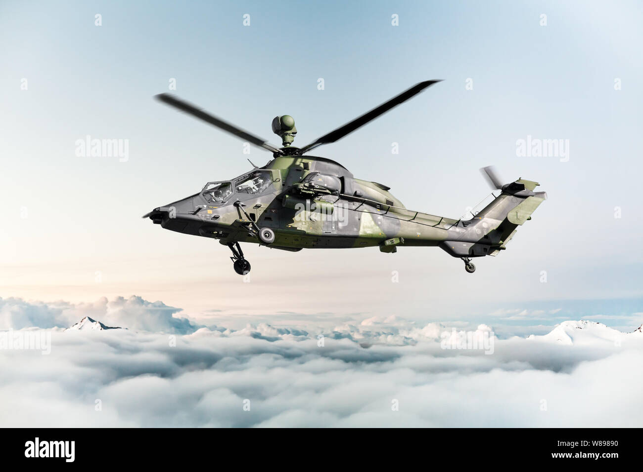 Attack helicopter airbus helicopters tiger hi-res stock photography and ...