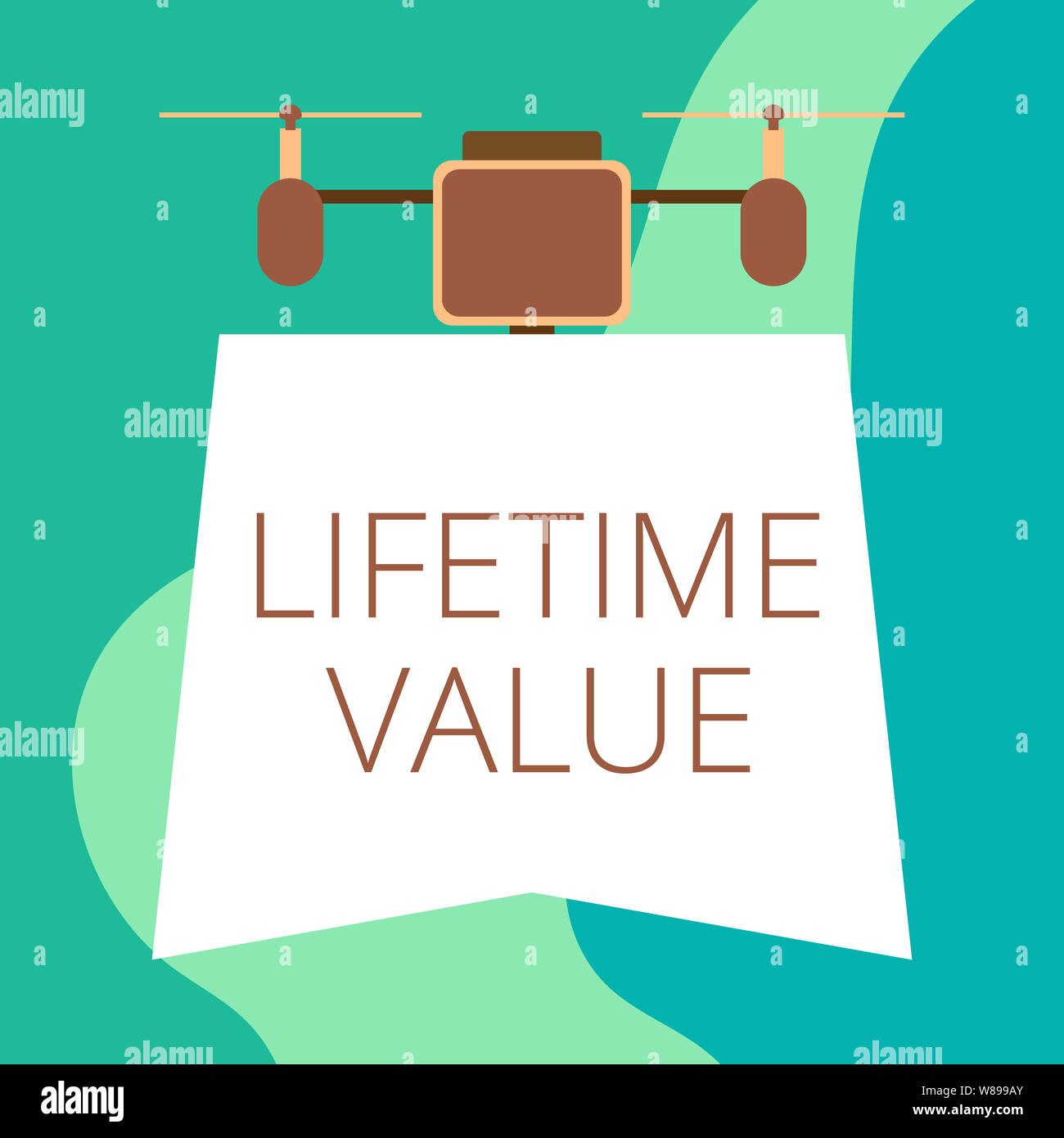 Conceptual hand writing showing Lifetime Value. Concept meaning Worth ...