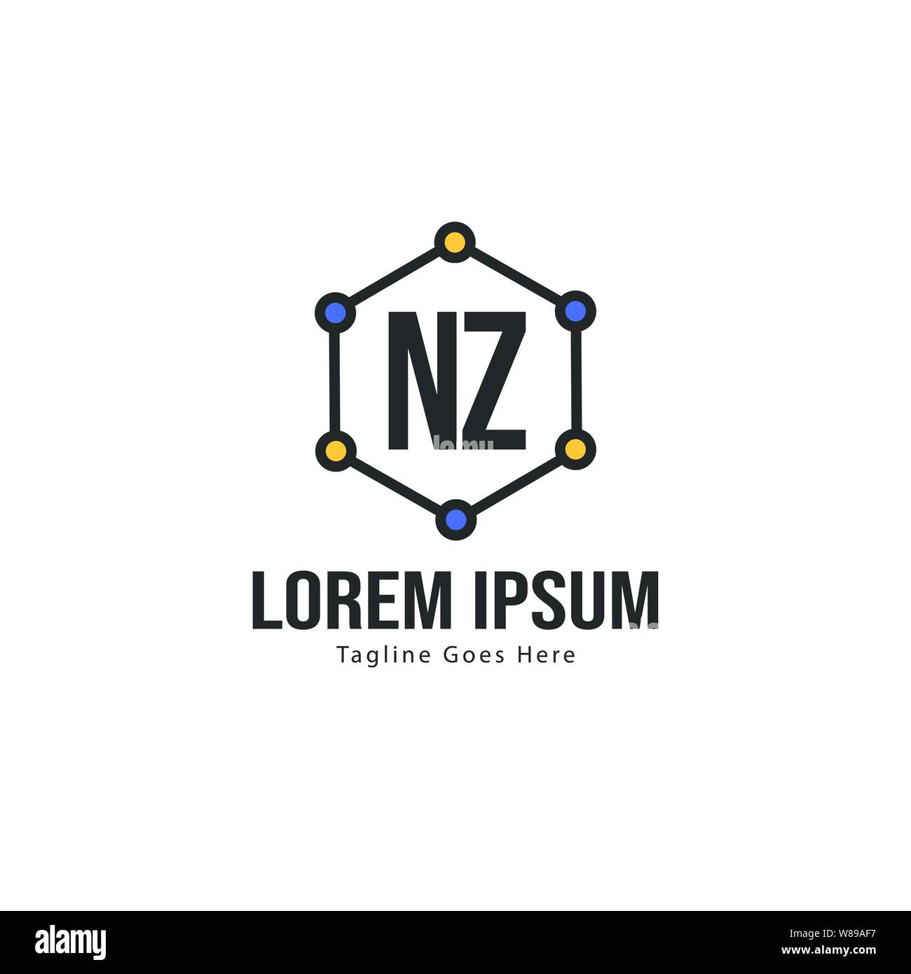 Nz shape Stock Vector Images - Alamy