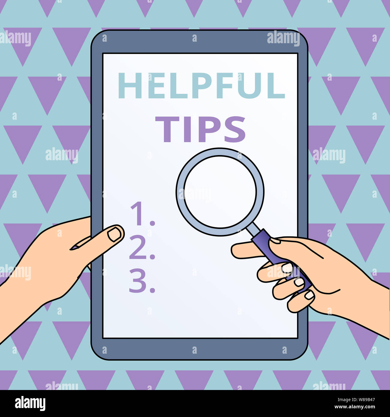 Conceptual Hand Writing Showing Helpful Tips Concept Meaning Advices